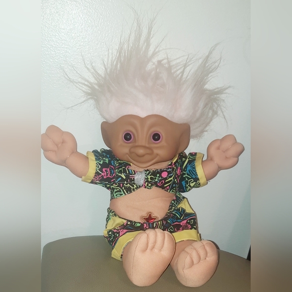 ace novelty co | Toys | Vintage Treasure Trolls Doll | Poshmark